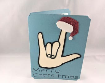 Sign language card | Etsy