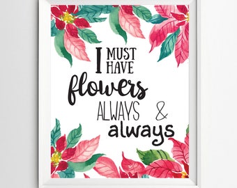 I must have flowers | Etsy