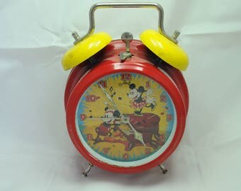Mickey mouse clock | Etsy