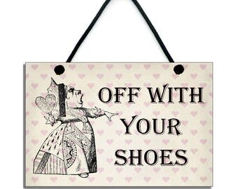 Take shoes off sign | Etsy