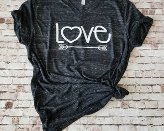 Love t shirt | Etsy