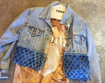 Reworked denim | Etsy