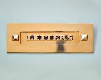 Brass mailbox | Etsy