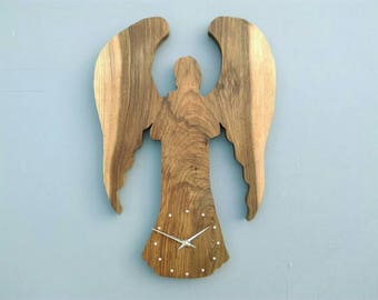 Angel clock | Etsy