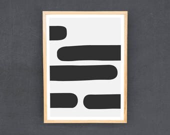 Simple art print | Etsy