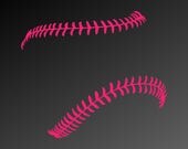 Baseball laces | Etsy