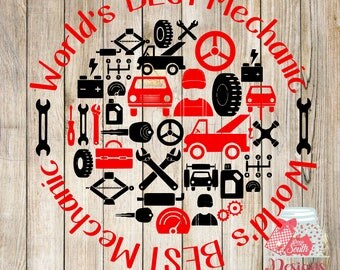 Mechanic svg | Etsy