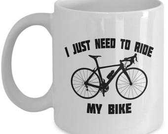 Bicycle coffee mug | Etsy