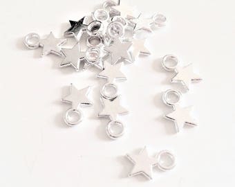 Small silver star | Etsy