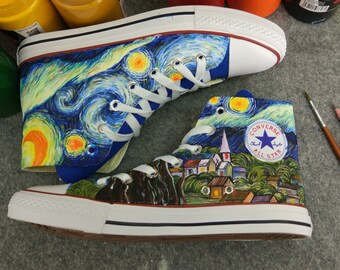 Custom converse | Etsy