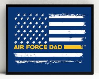Air force dad | Etsy