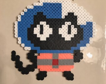 Cat pixel art | Etsy