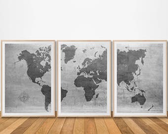 3 piece wall art | Etsy