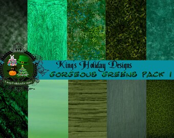 Bountiful Blues Pack 1 Digital paper