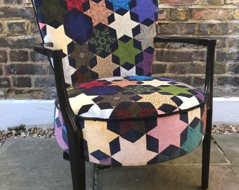 Patchwork chair | Etsy
