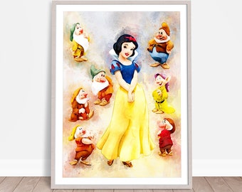 Snow white decor | Etsy