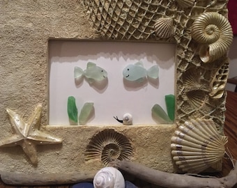 Sea glass fish | Etsy