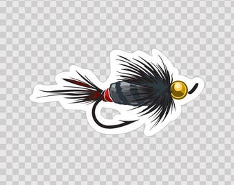 Fly fishing decals | Etsy