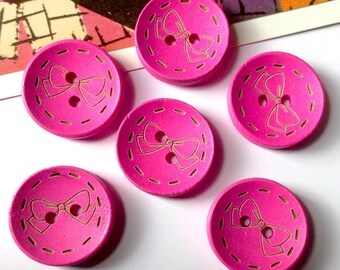 Girly buttons | Etsy