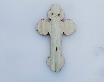 Wooden wall cross | Etsy