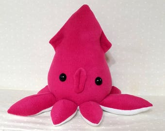 Squid plush | Etsy