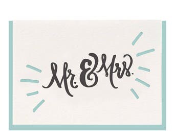 Mr and mrs script | Etsy