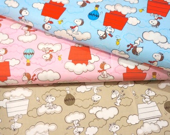 Snoopy fabric | Etsy