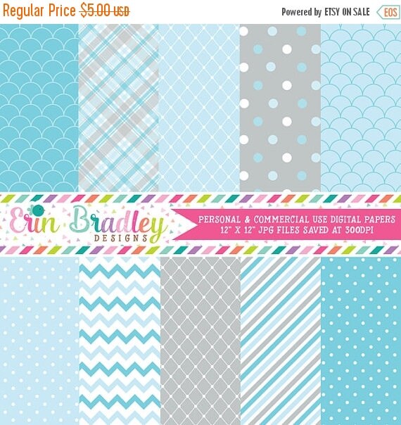 80% OFF SALE Digital Paper Pack Personal and Commercial Use