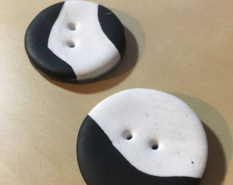 Polymer clay buttons | Etsy