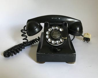 Vintage Telephones & Handsets | Etsy