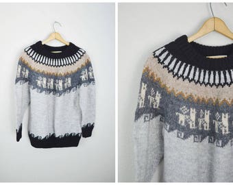 Alpaca wool sweater | Etsy