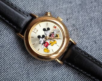 Mickey mouse watch | Etsy
