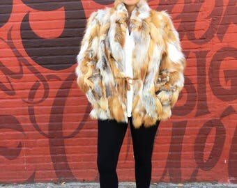 Vintage fur coat | Etsy