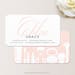 Elegant Name Business Card / Calling Card / Mommy Card