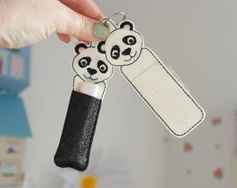 In the Hoop Chapstick USB Holder Machine Embroidery Design