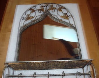 Wrought iron mirror | Etsy