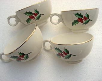 Christmas tea cup | Etsy