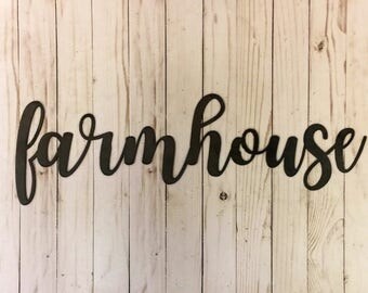 Farmhouse sign | Etsy