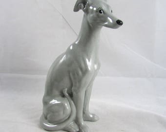 Greyhound figurine | Etsy