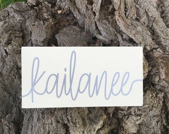 Baby name sign | Etsy