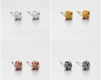 Knot earrings | Etsy