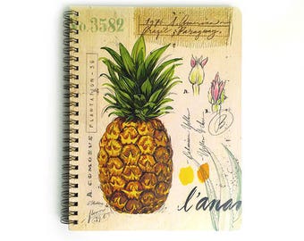 Pineapple notebook | Etsy