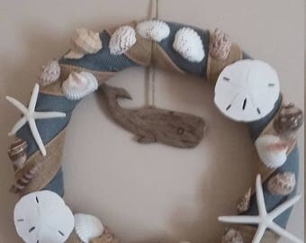 Seashell wreath | Etsy