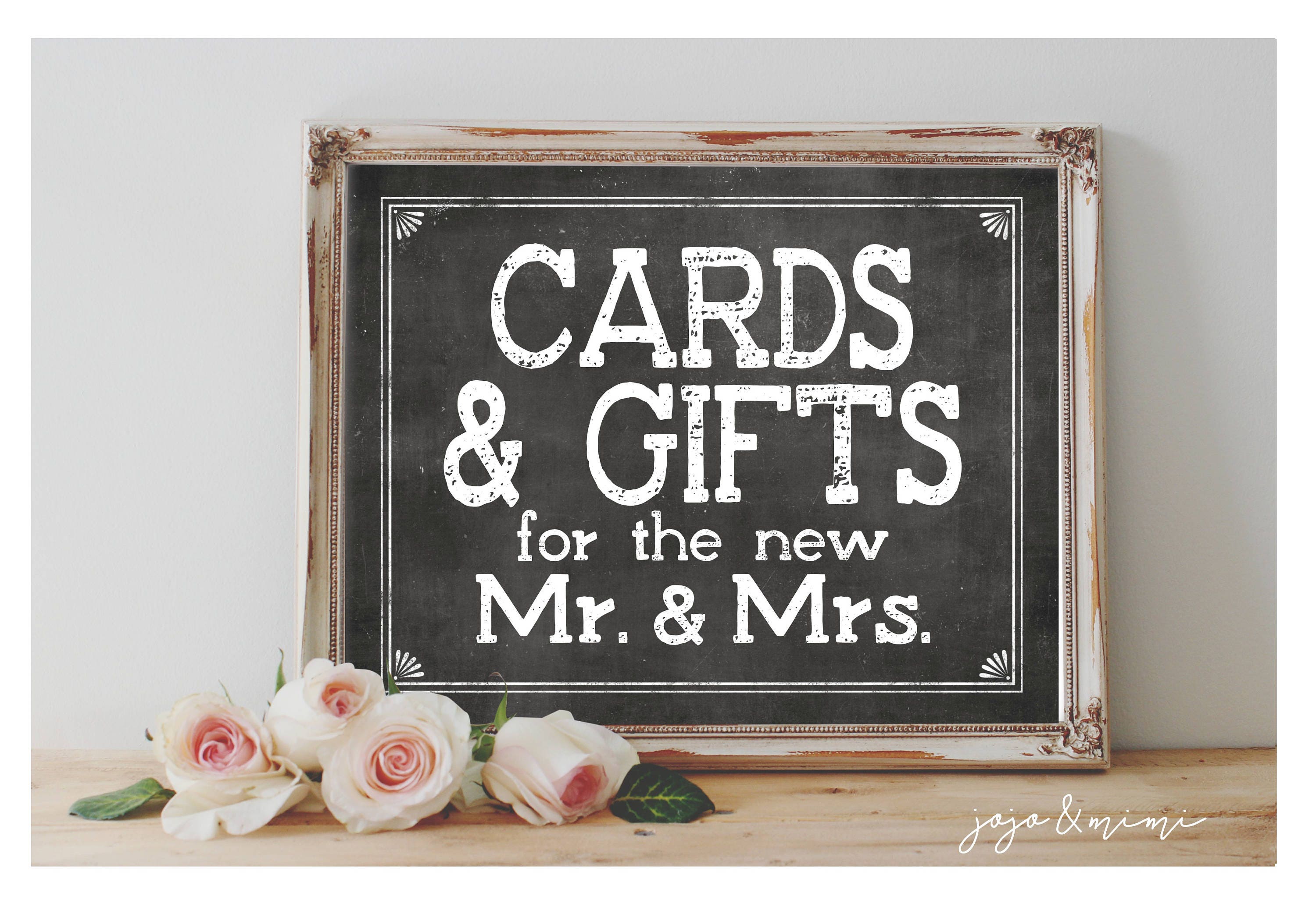 Instant Cards And Ts For The New Mr And Mrs