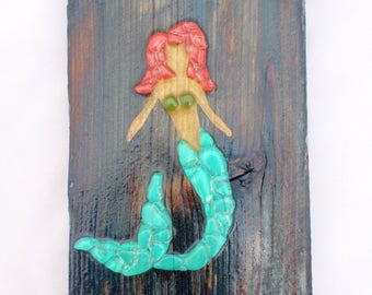 Mermaid wall hanging | Etsy