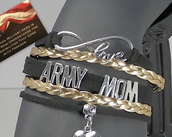 Army mom jewelry | Etsy