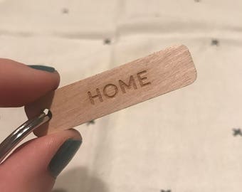 Laser cut keychain | Etsy