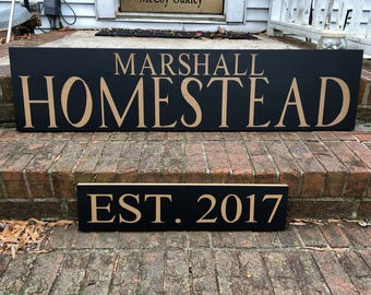 Homestead signs | Etsy
