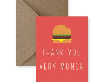 Funny thank you | Etsy