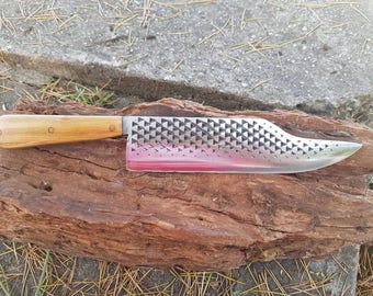Hand Forged Rasp Knife